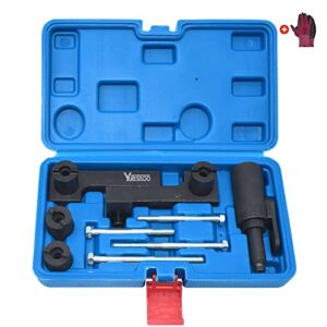 yuesstloo camshaft & crankshaft timing locking tool kit, compatible with volvo s40 s60 xc90, replace 9995452, with carrying case & gloves