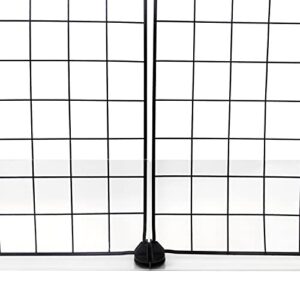 Tierecare Cage Guard Liners 14”x4.7” Scatter Guard Flexible Clear Side Lining for C&C Metal Wire Kennel Crate Playpen Pack of 8