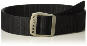 oakley men's coyote belt, blackout, one size