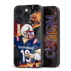 customizable name phone cases funny design for boy men iphone 11 12 13 14 pro max plus mini xr xs samsung note 7 8 9 10 20 ultra plus moto edge 20 pro lite pixel 6 6pro 7 pro lg g6 7 8 (new england)