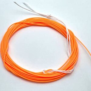 Tapered PVC Floating Tenkara Line (Light Weight with a Stiff Mono-core) (Acid Blue, 12ft Length)