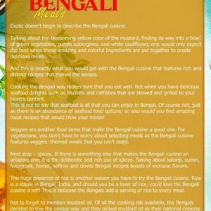 The Big Cookbook of Delicious and Exotic Bengali Meals: A Compilation of Bengali Recipes