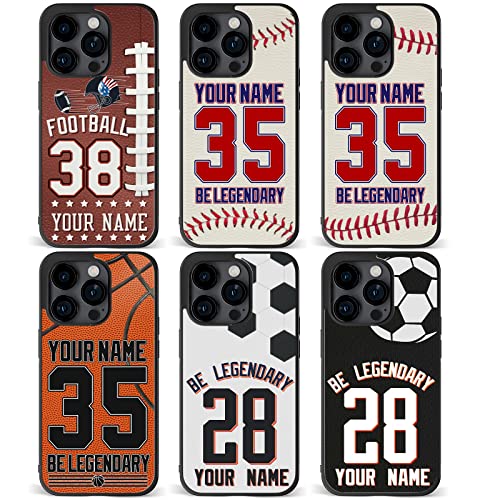 Customize Phone Cases Soccer Textures Personalized Name & Number Design for Boy and Girl Aesthetic Applicable to iPhone 11 12 13 14 Samsung S20 S21 S22 S23 Note 10 20 Pixel 4 5 6 7 Moto G Edge