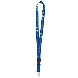 Desert Cactus Sigma Gamma Rho Sorority Lanyard Car Keys ID Badge Holder Keychains Detachable Breakaway Snap Buckle (Lanyard - Blue)