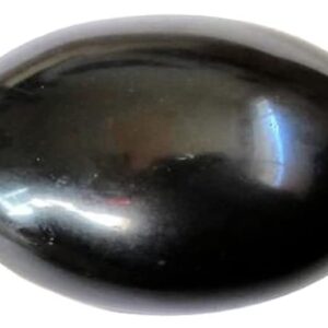 SynSpiritStore Original Shaligram/Shalagram Shila Stone (Approx. 2 Inch) for Lord Vishnu Pooja and Tulsi Pooja, Nepal Gandaki River Stone