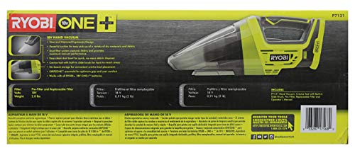 Ryobi hand vacum battery powered 18V ONE+ (BODY ONLY)