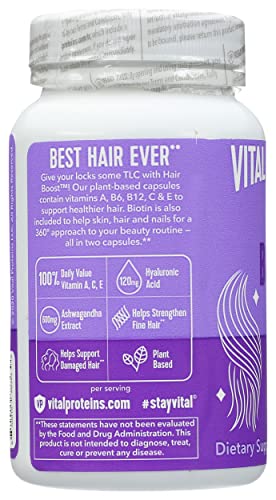 Vital Proteins Hair Boost Capsule, 60 CT