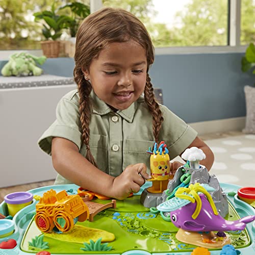 Play-Doh All-in-One Creativity Starter Station Activity Table, Preschool Toys for 3 Year Old Boys & Girls & Up, Starter Sets