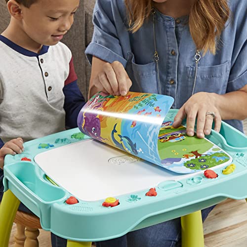 Play-Doh All-in-One Creativity Starter Station Activity Table, Preschool Toys for 3 Year Old Boys & Girls & Up, Starter Sets