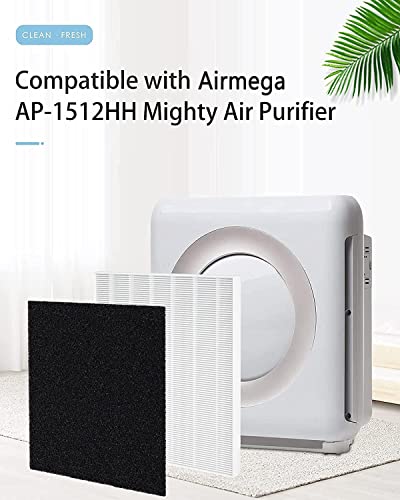 Fil-fresh Airmega AP-1512HH Filter Replacement for Coway Air Purifier