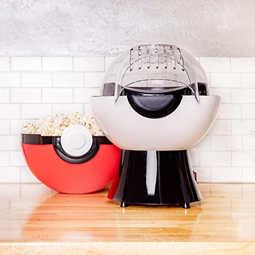 Uncanny Brands Pokémon Pokeball Popcorn Maker- Pokémon Kitchen Appliance