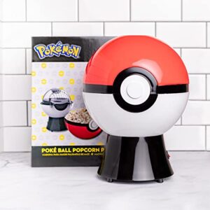 Uncanny Brands Pokémon Pokeball Popcorn Maker- Pokémon Kitchen Appliance