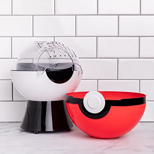 Uncanny Brands Pokémon Pokeball Popcorn Maker- Pokémon Kitchen Appliance