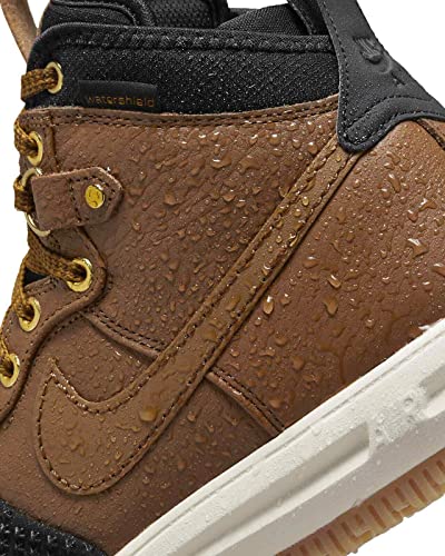 Nike Men's Lunar Force 1 Duckboot Ale Brown/Ale Brown-Black (805899 202) - 9.5