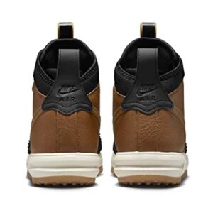 Nike Men's Lunar Force 1 Duckboot Ale Brown/Ale Brown-Black (805899 202) - 9.5