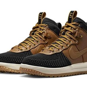 Nike Men's Lunar Force 1 Duckboot Ale Brown/Ale Brown-Black (805899 202) - 9.5