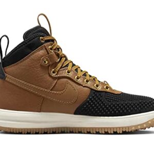 Nike Men's Lunar Force 1 Duckboot Ale Brown/Ale Brown-Black (805899 202) - 9.5