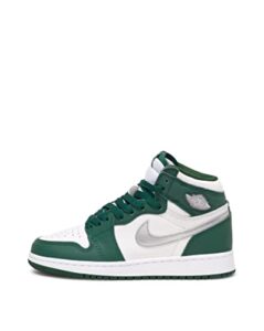 jordan youth air 1 retro high og gs 575441 303 gorge green - size 4.5y