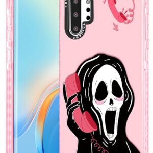 Toycamp for Note 10 Plus Case, Cute Funny Skull Skeleton Design for Women Girls Boys Teens for Galaxy Note 10 Plus Cases, Cute Cartoon Face Print Cover for Samsung Note 10 Plus Case 5G