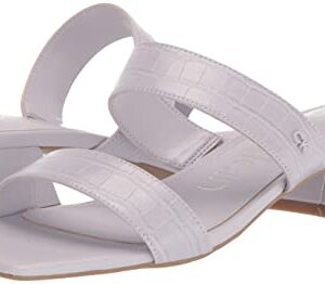 Calvin Klein Women's PANEER Heeled Sandal, Lavender 530, 7