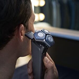 Philips Norelco Shaver 7600, Rechargeable Wet & Dry Electric Shaver with SenseIQ Technology, Quick Clean Pod, Travel Case and Pop-up Trimmer, S7886/84, Multi