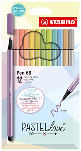 Stabilo Pen 68 Marker Wallet Sets, Multicolor