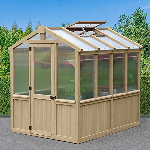 Yardistry 6.7' x 7.8' Meridian Greenhouse