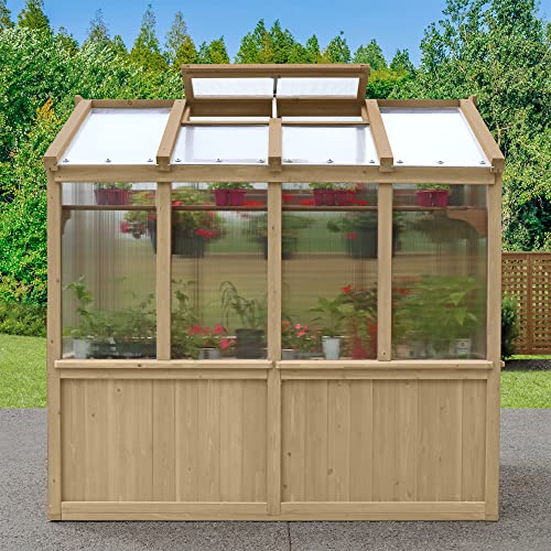 Yardistry 6.7' x 7.8' Meridian Greenhouse