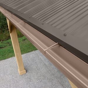 Yardistry Rain Gutter Kit for The 12' x 12' Meridian Gazebo