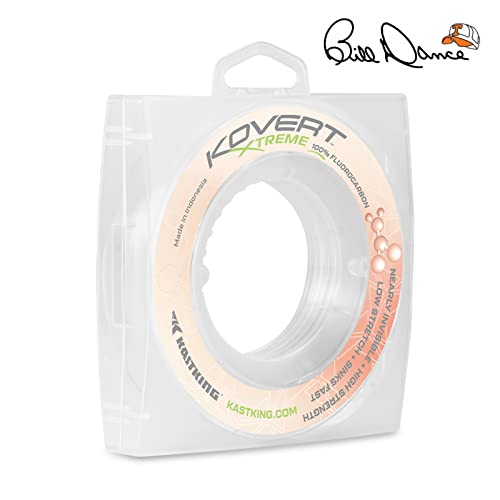 KastKing Kovert Xtreme 100% Fluorocarbon Fishing Line,20LB,200Yds