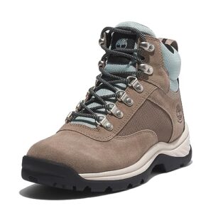 timberland women's white ledge mid ankle hiking boot, taupe suede, 8