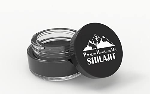 Shilajit Pure Himalayan Organic, Authentic Shilajit Resin Pure Body Extra Detox with Anxiety Supplements| Fulvic Minerals| Fulvic Acid Supplement for Immune Support & Boosting Brain Energy (20 Grams)