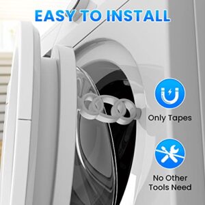 CODOGOY Front Load Washer Door Prop, Keep Washer Door Open and Dry to Prevent Damping, Flexible Front Load Washing Machine Door Prop Holder with Magnetic Absorbing Sheet