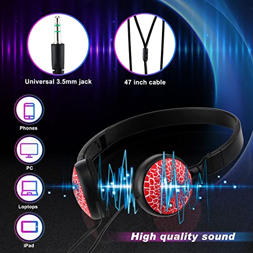 15 Pack Kids Headphones Bulk On Ear Headphones Wired Adjustable School Headsets Foldable Children Headphones with 85dB Volume Limiting 3.5mm Jack for Classroom Tablet Laptop Study Airplane Travel