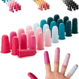 Mr. Pen- Hot Glue Gun Finger Protectors, 24 pcs, Silicone Finger Protectors, Rubber Fingers Tips, Rubber Finger Covers, Rubber Finger Tips Protector, Finger Gripper, Finger Grip, Finger Rubber Tips