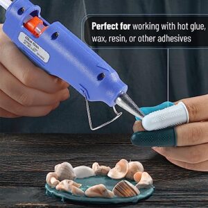 Mr. Pen- Hot Glue Gun Finger Protectors, 24 pcs, Silicone Finger Protectors, Rubber Fingers Tips, Rubber Finger Covers, Rubber Finger Tips Protector, Finger Gripper, Finger Grip, Finger Rubber Tips