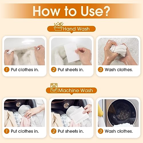 Poesie Laundry Detergent Sheets Citrus Scent 160 Sheets 80 Large Loads Laundry Strips No Plastic Jug Liquidless Travel Portable HE Eco-Friendly for Camping Dorm Life Clean and Free