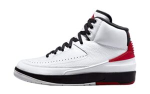 jordan mens air 2 retro og dx2454 106 chicago 2022 - size 9 white/varsity red/black