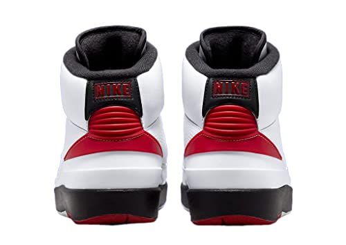 Jordan Mens Air 2 Retro OG DX2454 106 Chicago 2022 - Size 9 White/Varsity Red/Black