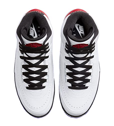 Jordan Mens Air 2 Retro OG DX2454 106 Chicago 2022 - Size 9 White/Varsity Red/Black