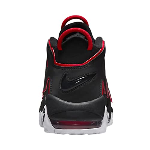 Nike Air More Uptempo '96 Mens Shoes Size - 9, Black/Black-university Red