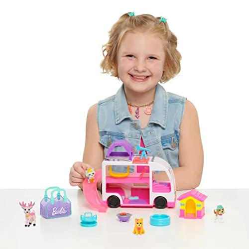 Barbie Deluxe Pet Camper Set, Ages 3 & Up