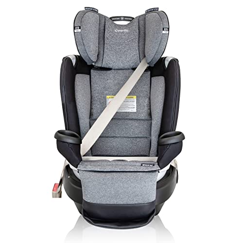 Evenflo Gold Revolve360 Extend All-in-One Rotational Car Seat with SensorSafe (Moonstone Gray)