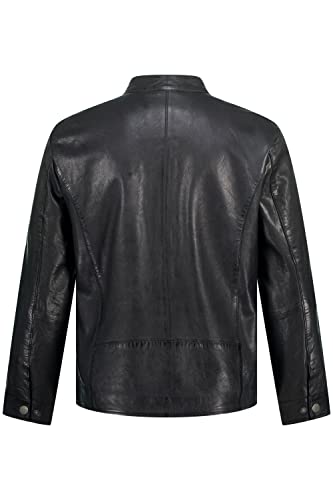 JP 1880 Menswear Big & Tall Plus Size L-8XL Biker Style Jacket black XXXXXX-Large 815880130