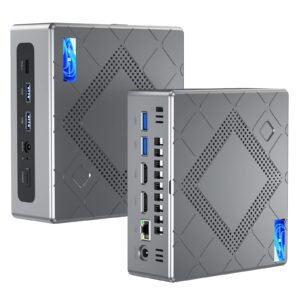 kamrui ck10 mini pc 16gb ram, intel core i7-10710u(up to 4.7ghz) mini computer, six-core small desktop computers tower support triple display 4k, nvme sata ssd,wifi 6,type c,lan, htpc