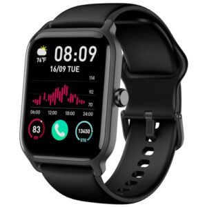 smart watch for men women, answer make call, alexa built-in, 1.8" touch screen fitness tracker for iphone android with 100+ sport modes, heart rate blood oxygen sleep monitor, ip68 waterproof watch