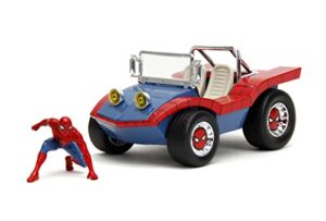 jada marvel 60th anniversary 70s edition buggy with spiderman