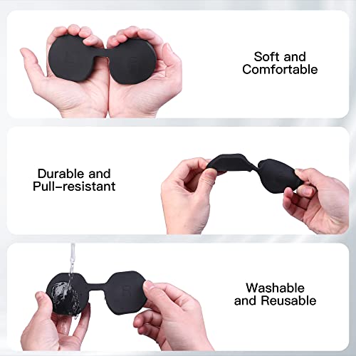 Hastraith Lens Protector Cover Compatible with PSVR2 Accessories, Protective Cover with Dust-Proof and Anti-Scratch, Easy to Wash Lens Cap for PSVR2