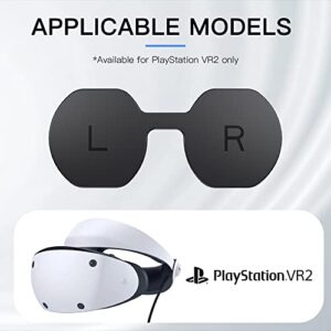 Hastraith Lens Protector Cover Compatible with PSVR2 Accessories, Protective Cover with Dust-Proof and Anti-Scratch, Easy to Wash Lens Cap for PSVR2