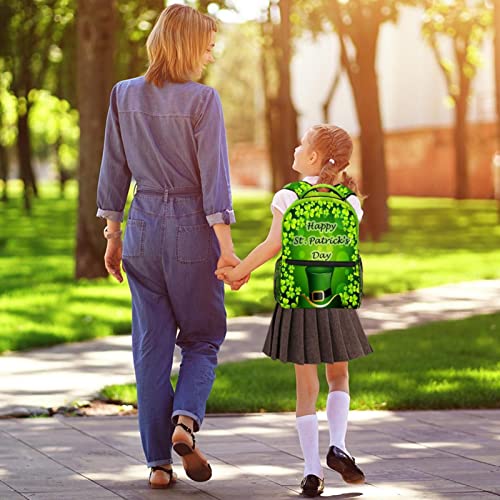 Travel Backpack,Carry On Backpack,st.patrick's day and hat,Hiking Backpack Outdoor Sports Rucksack Casual Daypack